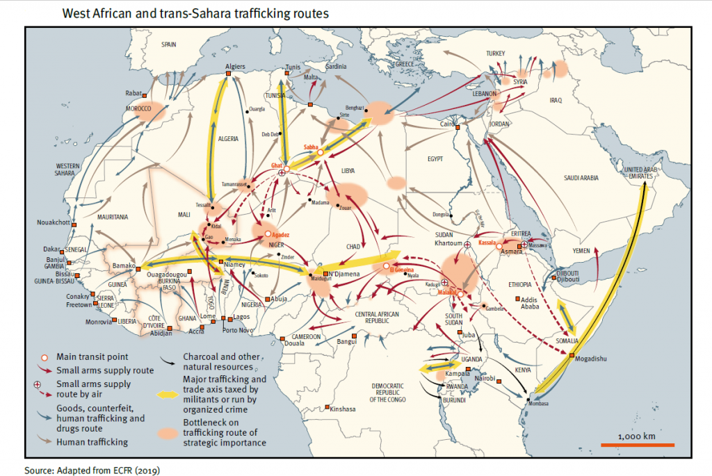 How the illicit trade in small arms and light weapons (SALWs) is ...